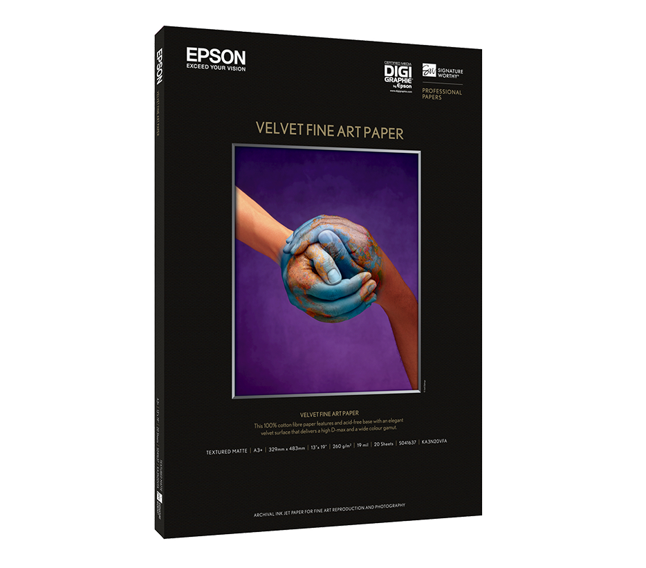 Epson Velvet Fine Art Paper 260 G m2 DTPobchod Epson Velvet Fine Art Paper 260 G m2 DTPobchod